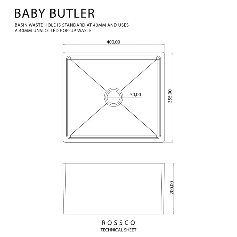 Baby Butler Basin – ROSSCO