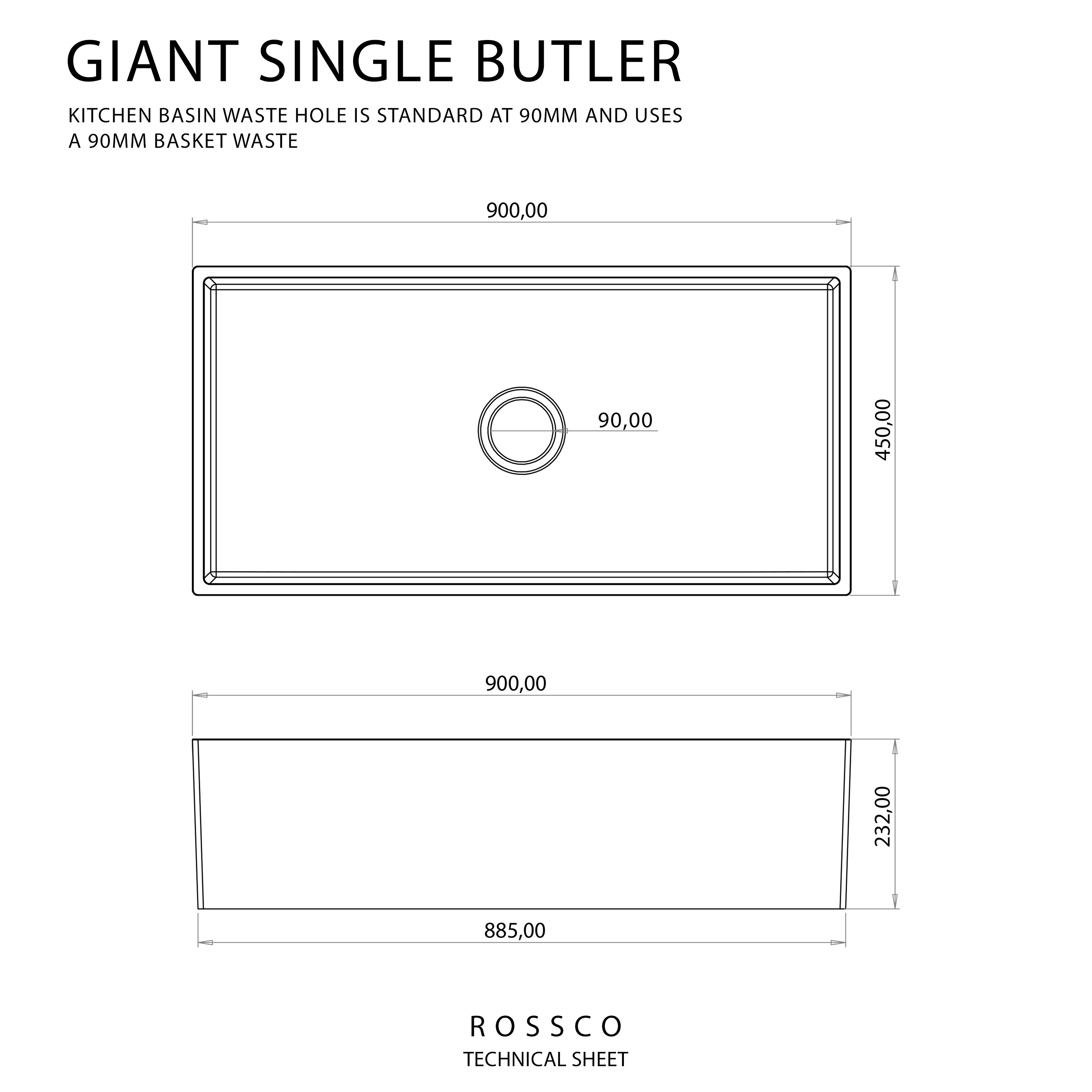 Giant Single Butler Basin – ROSSCO