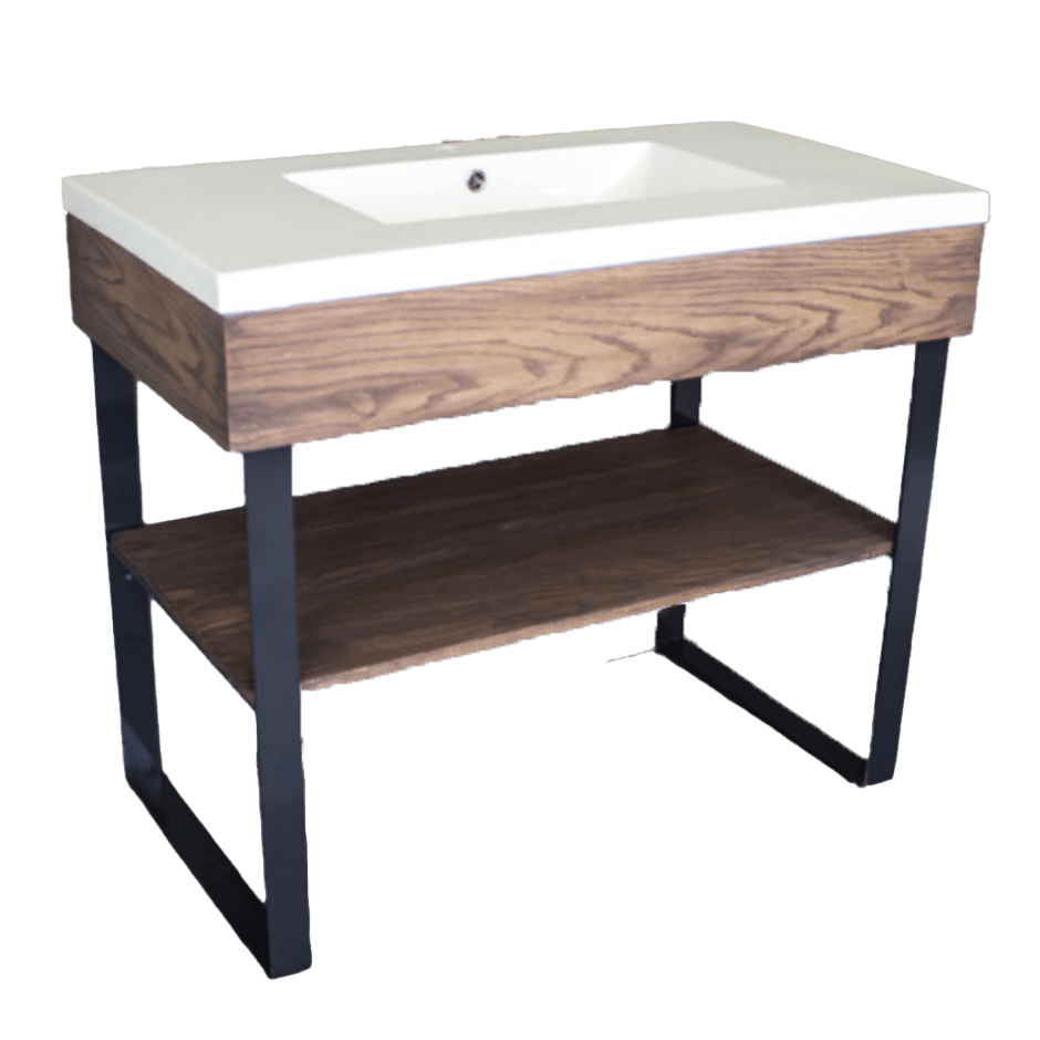 SWAV Stonewashed Ash Vanity and Basin – ROSSCO