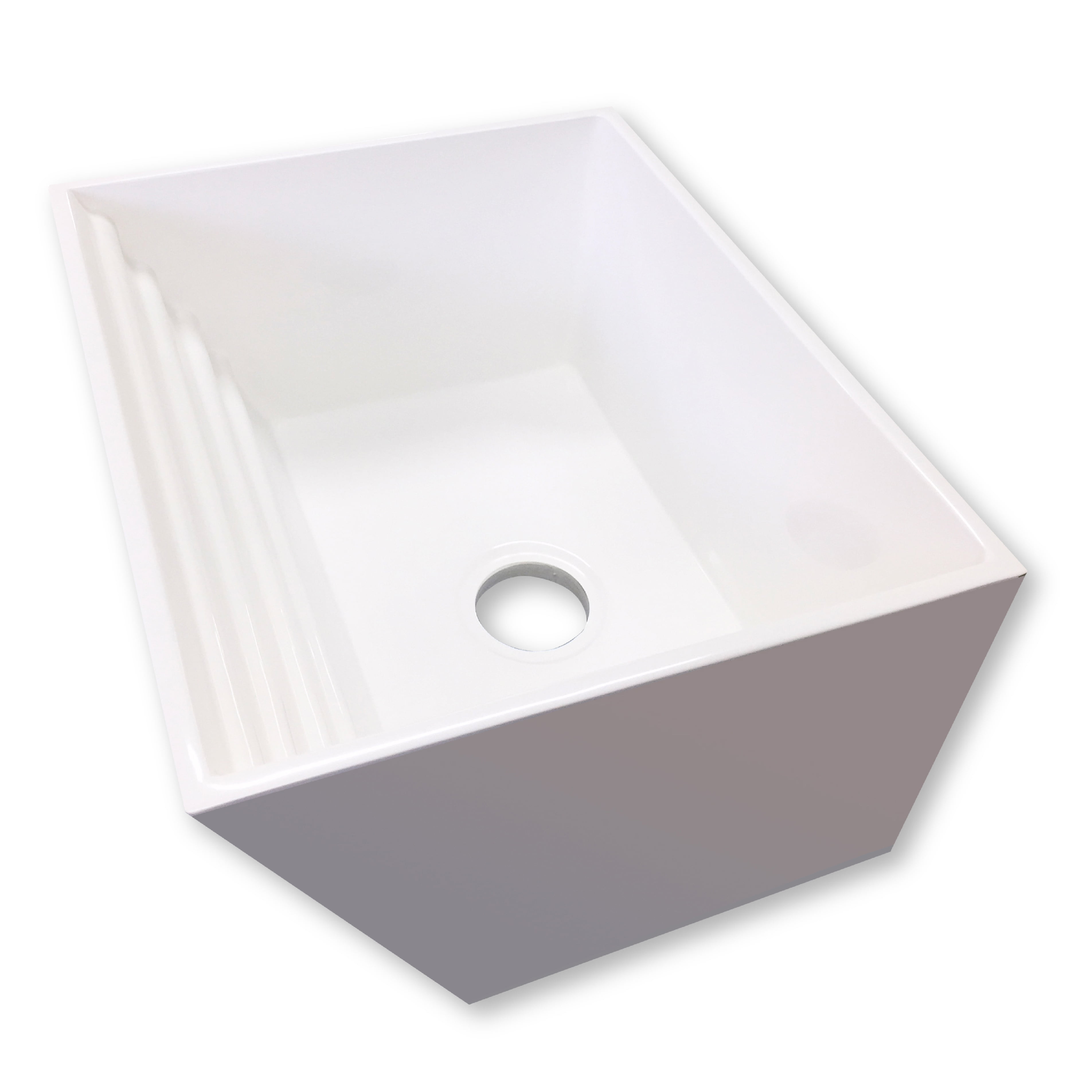 Laundry Single Basin – White – ROSSCO