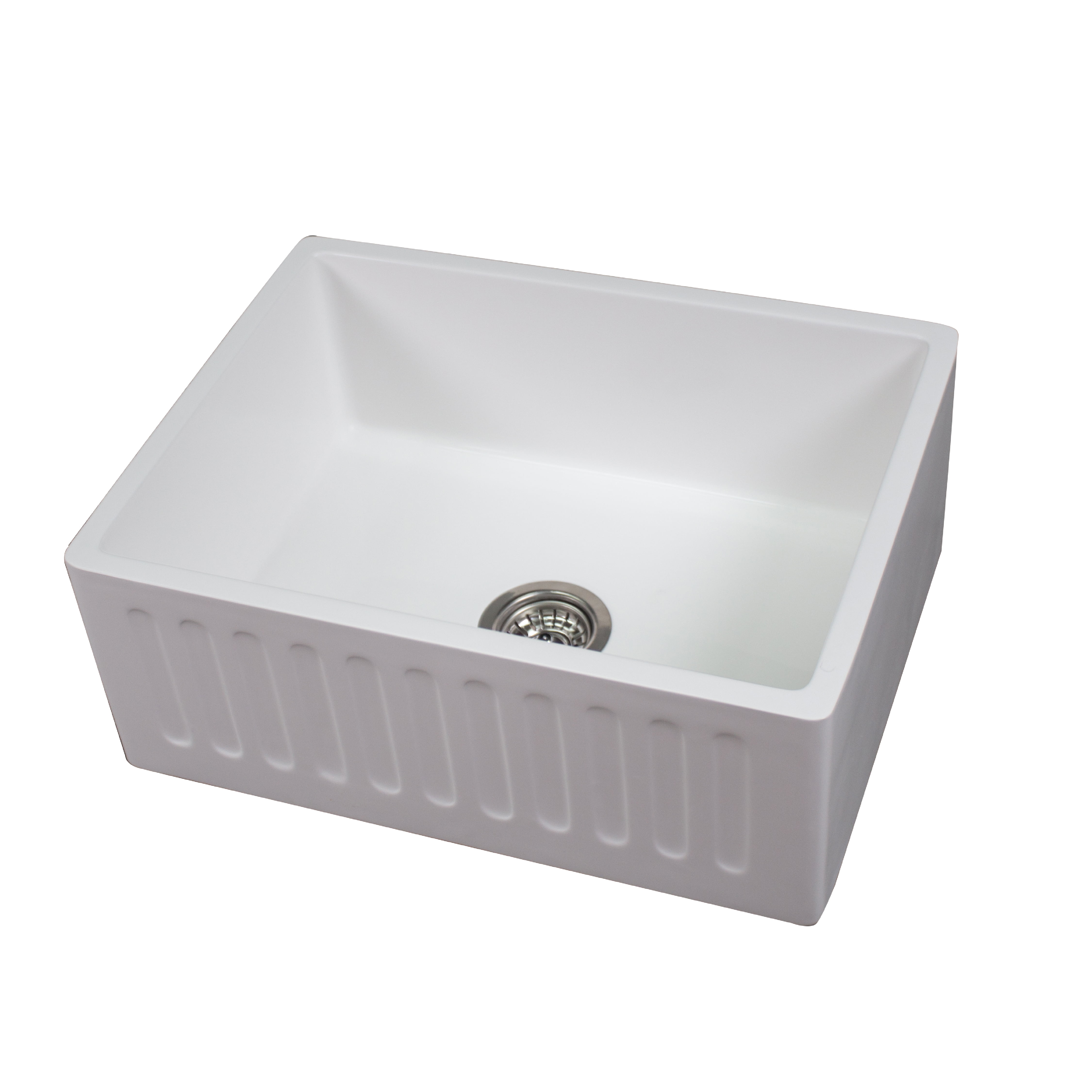 Belfast Single Butler Basin – White – ROSSCO