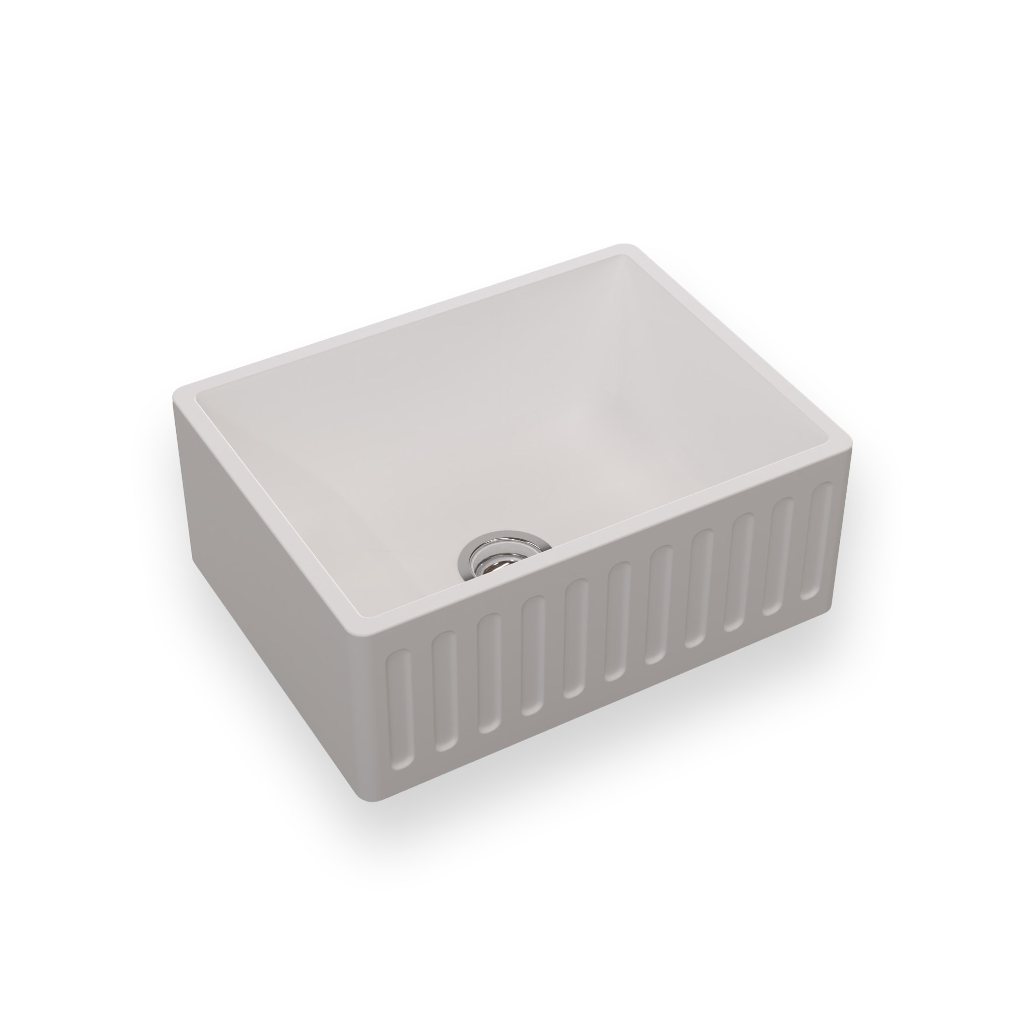 Belfast Single Butler Basin – White – ROSSCO