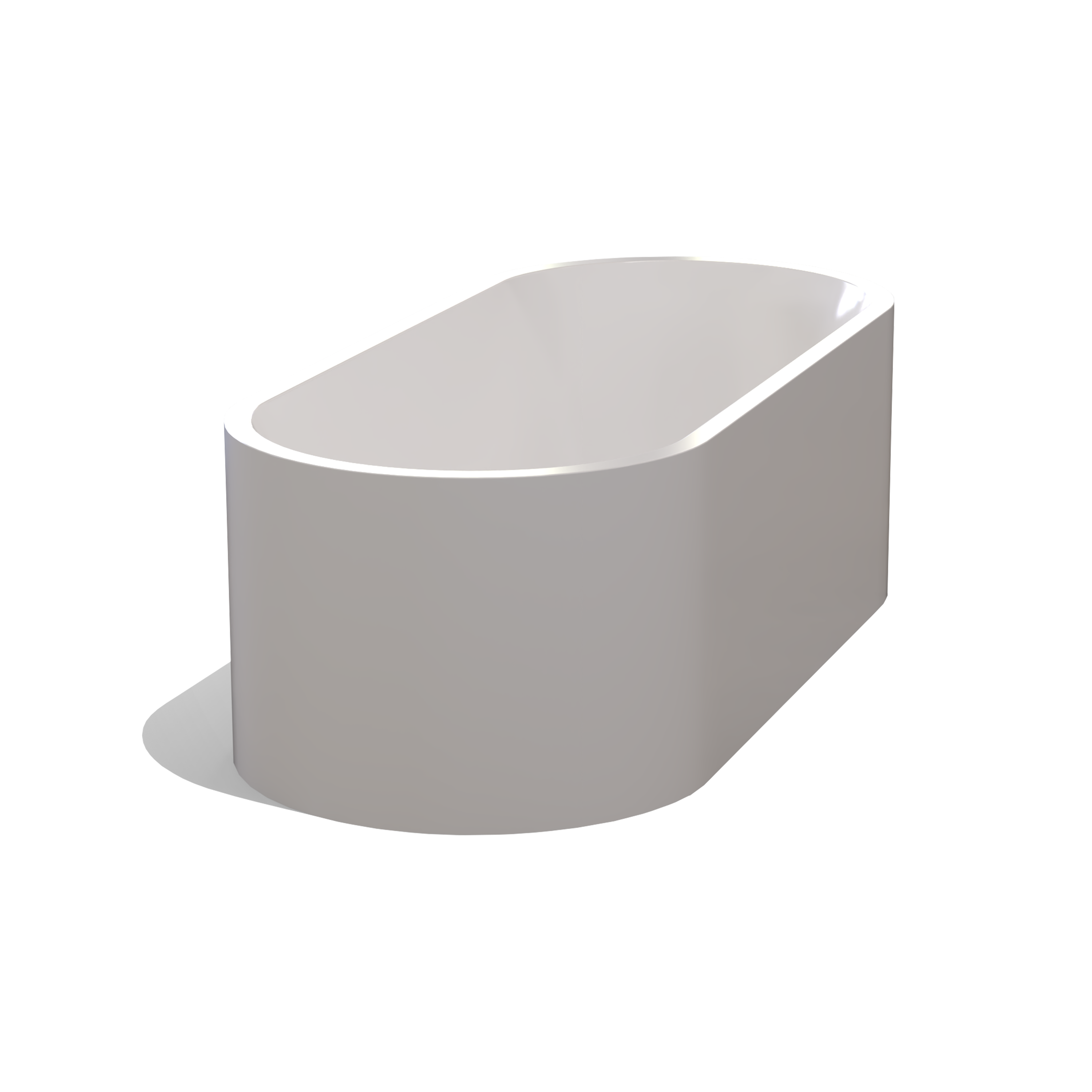 Luna Bath – White – ROSSCO